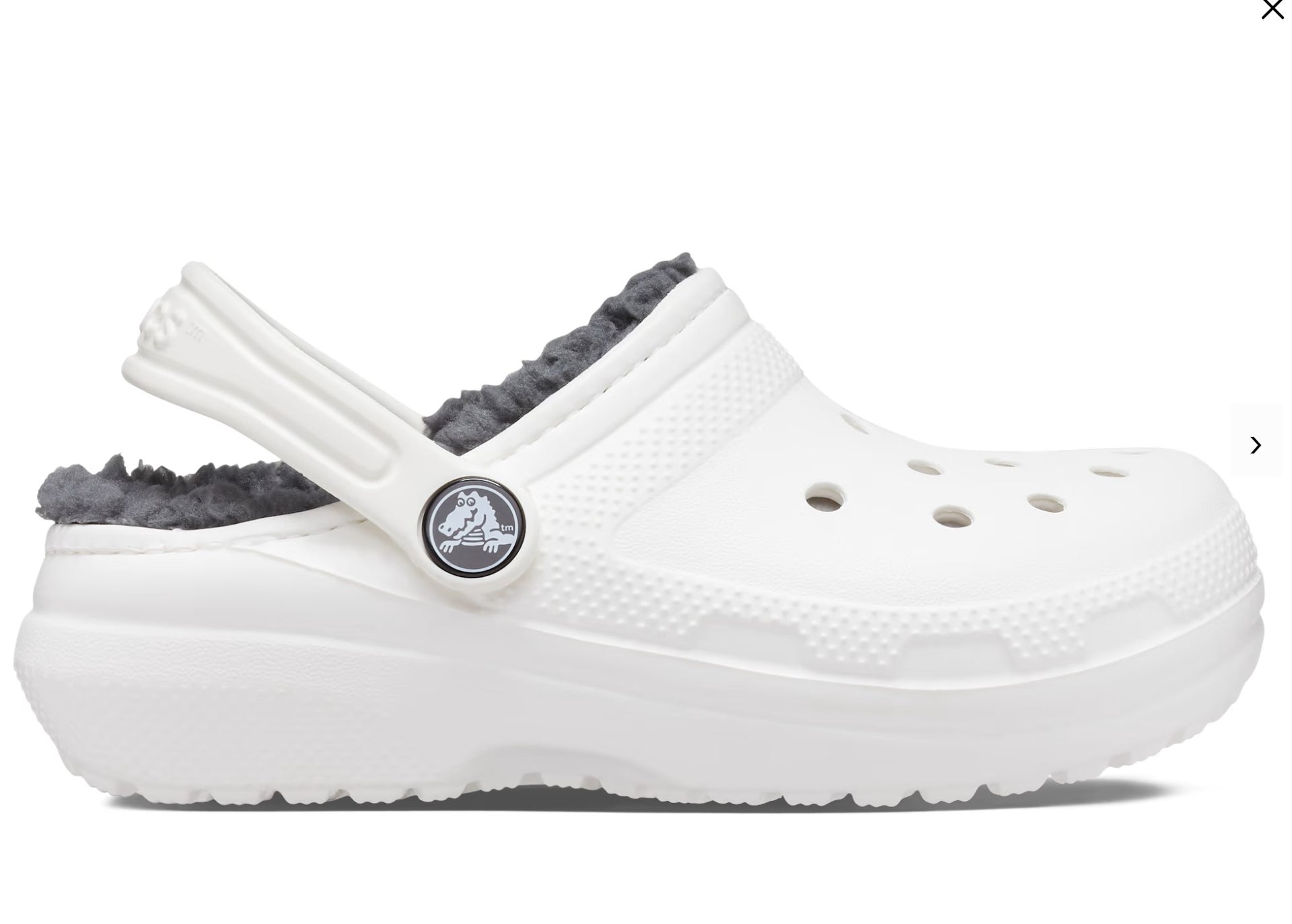 Classic Lined Clogs for Toddlers and Kids. Shop Fluffy Crocs with shoe ...